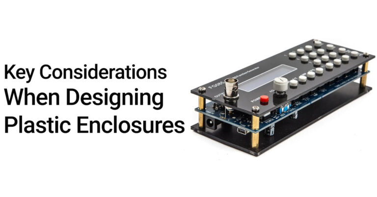 Key Considerations When Designing Plastic Enclosures